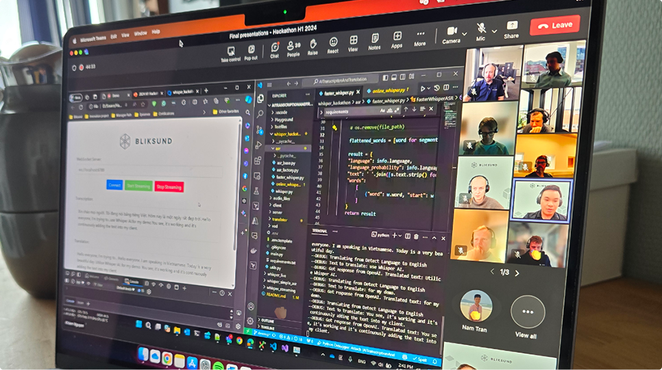 Fostering team spirit and innovation with the Bliksund Hackathon 2024
